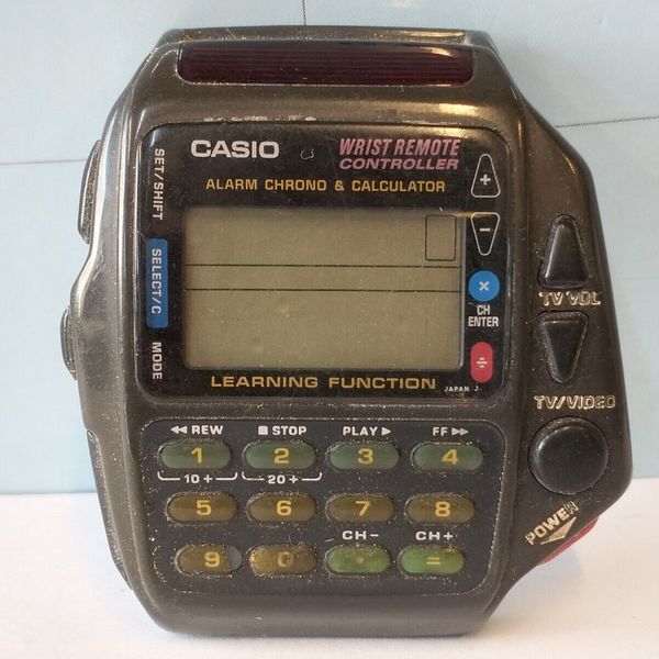 NOT WORKING, REPAIR SPARE PARTS PURPOSE CASIO REMOTE CONTROLLER QUARTZ ...