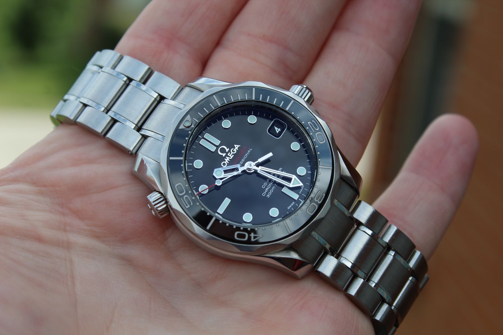 Omega Seamaster Pro 300M SMPc Black Bond Ceramic 36mm CoAxial 212.30.36.20.01.002 w/ Speedy ...