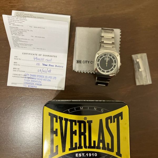 Everlast Men’s Watch | WatchCharts Marketplace