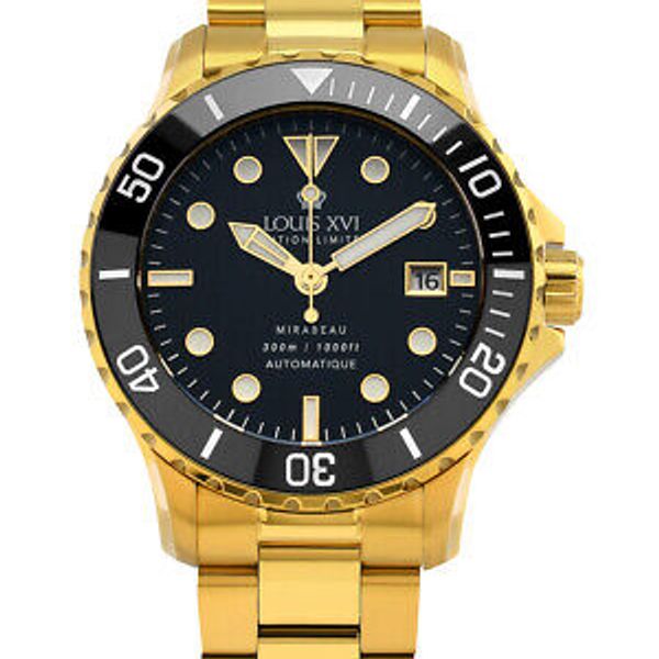 Louis XVI LXVI1401 Mirabeau Automatic Men's Watch 41mm 30ATM ...