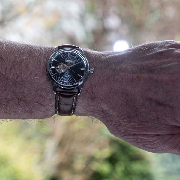 NEW AUTOMATIC SEIKO MOD. OPEN-HEART, NEW NH39 MOVEMENT, PRESAGE STYLE ...