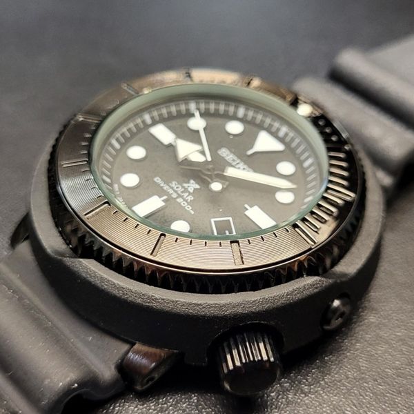 Black Prospex Seiko Mod Watch | WatchCharts Marketplace