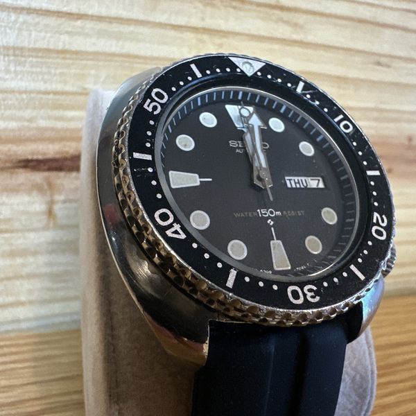 Vintage Seiko Turtle 6309 7049 44mm Diver Watch Automatic | WatchCharts Marketplace