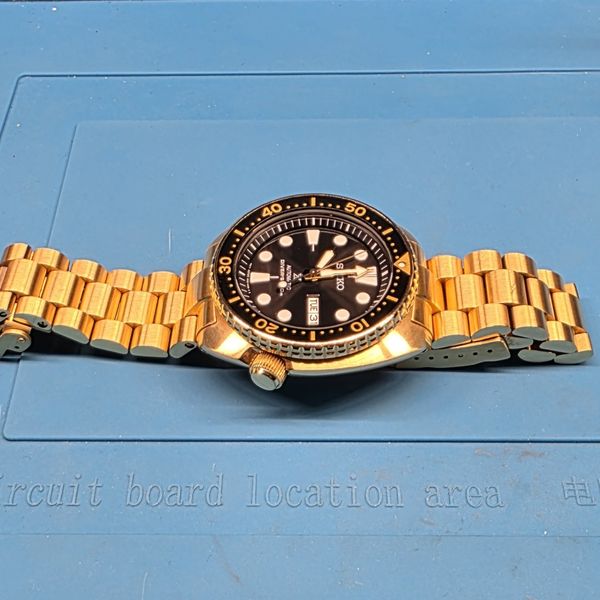 Seiko Prospex Golden Turtle Diving Watch SRPC44 Automatic, Strapcode ...