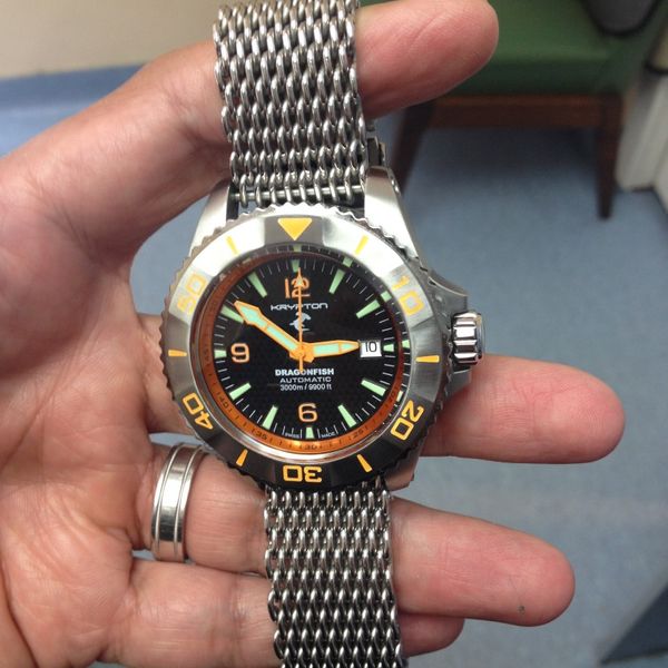 krypton Dragonfish Automatic 3000M swiss made | WatchCharts Marketplace