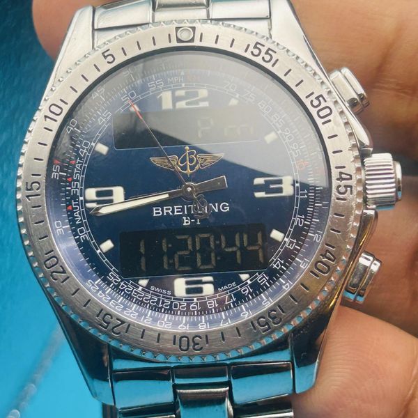 [WTS] Breitling B-1a ???? ***blue dial *** new crystal | WatchCharts ...