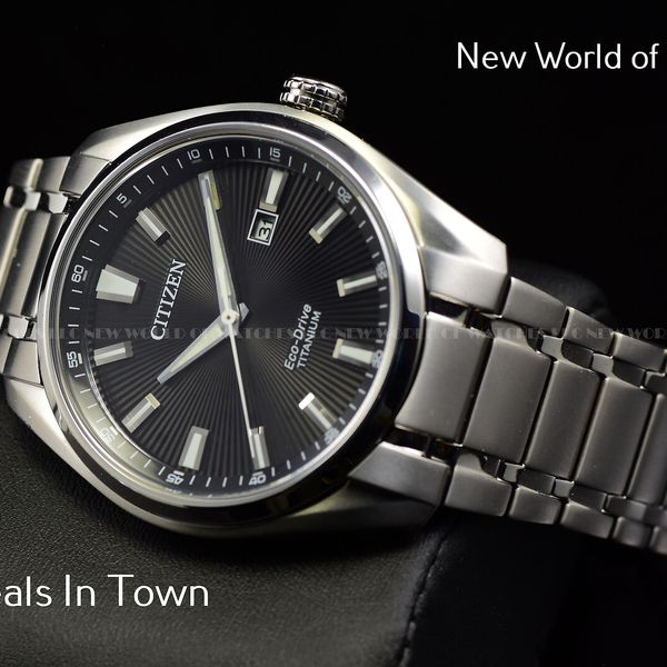 Citizen Eco-Drive Titanium Men's Quartz Stainless Steel Watch AW1248 ...