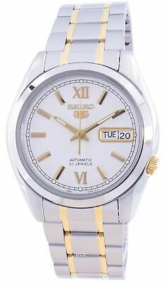 Seiko 5 Automatic White Dial SNKL57 SNKL57K1 SNKL57K Men's Watch ...