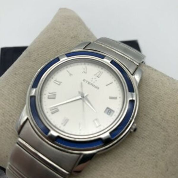 Eterna Mens Watch Galaxy Stainless Steel 310641 Original Price 1095 ...