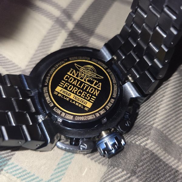 Invicta Reserve 46mm X-Wing Blue Label Swiss Quartz Watch | WatchCharts ...