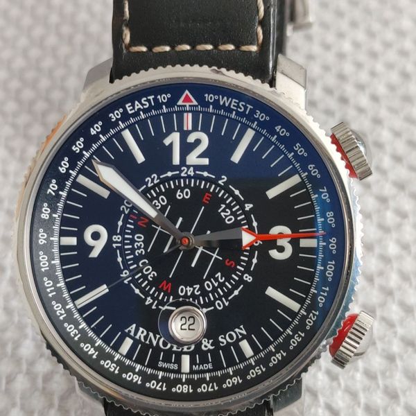 [$2,999 USD] Arnold & Son Scout Night Flight | WatchCharts Marketplace
