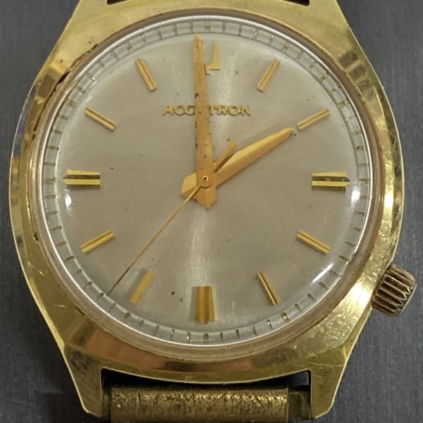 Vintage 1976 N6 Accutron Wrist Watch w/Date | WatchCharts Marketplace