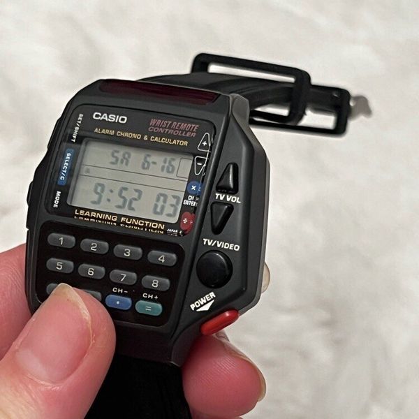 ++ MINT Vintage Casio CMD 40 Wrist Remote Control TV Infrared Watch ...