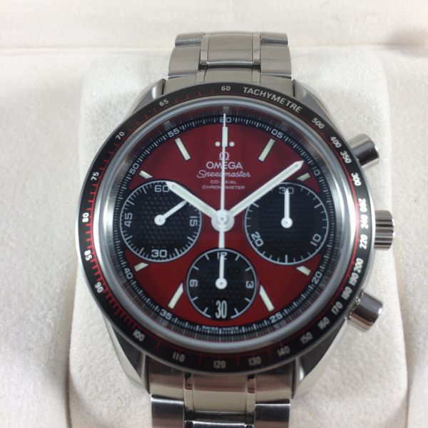 Omega Speedmaster Racing Red Dial Stainless Steel Ref. 326.30.40.50.11 ...