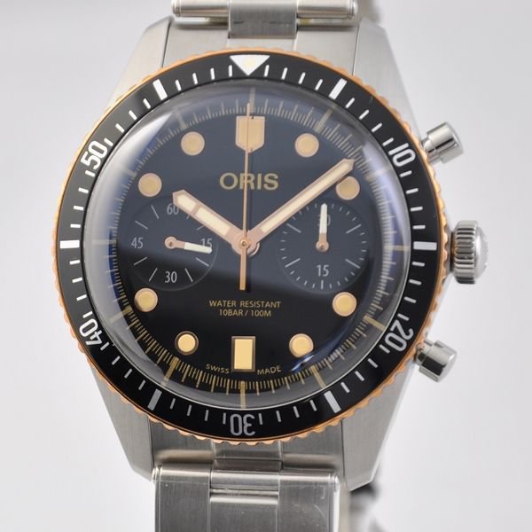 FS: Oris Divers Sixty-five 65 Chronograph Steel and Bronze 43mm 771 ...