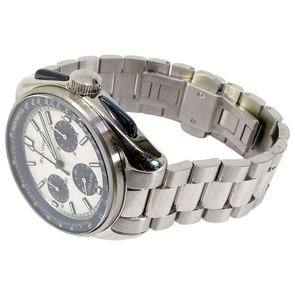 Bulova Model 98K112 98A305 Lunar Pilot Panda Dial 43.5 mm Men's Wrist ...
