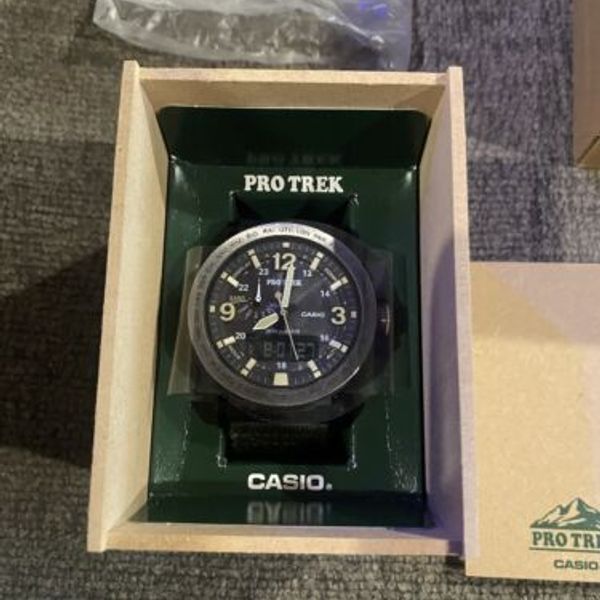 Casio Pro Trek PRG-600YB Men's Black Watch - PRG-600YB-3CR | WatchCharts Marketplace