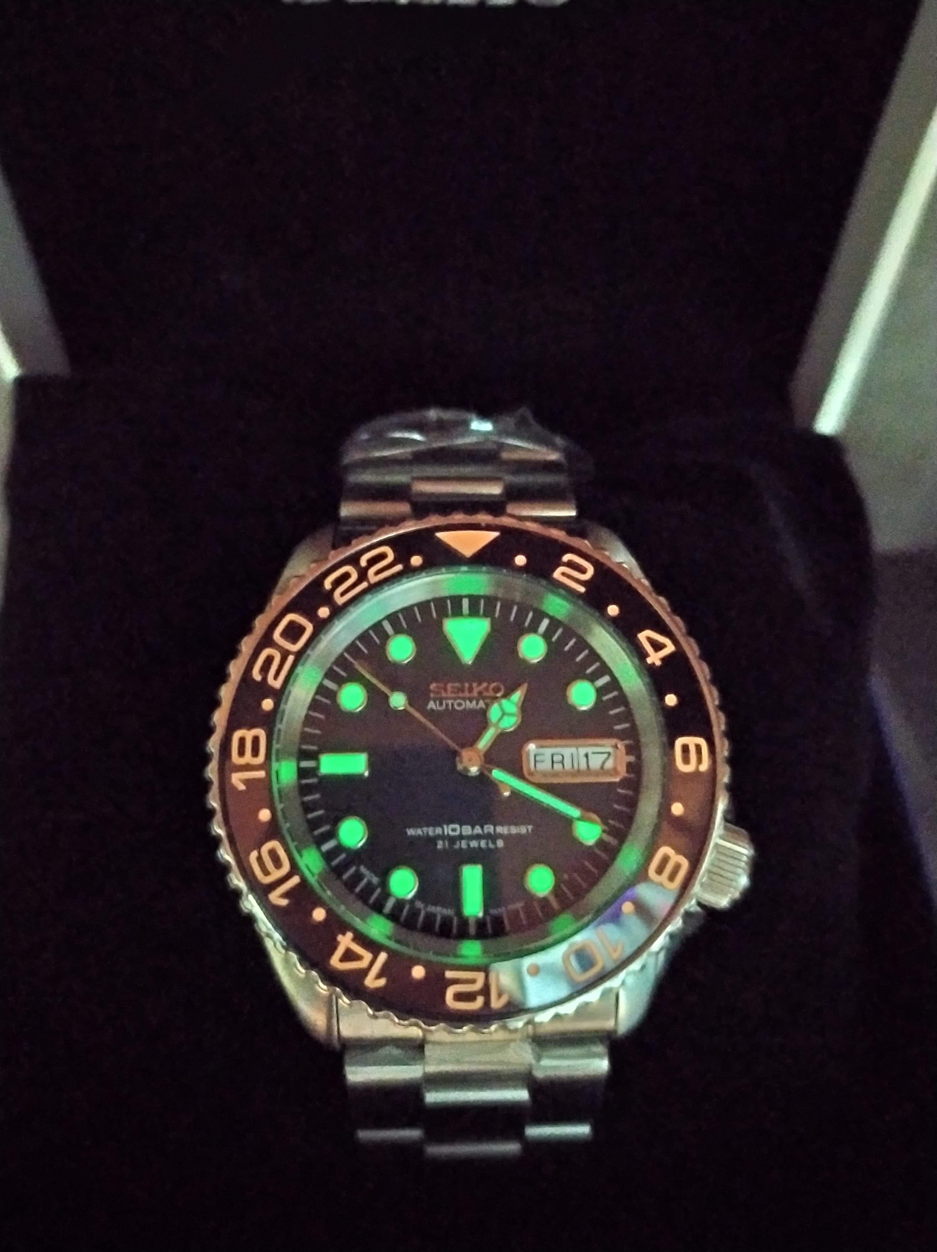 [WTS] Seiko Root Beer Mod 350USD | WatchCharts Marketplace