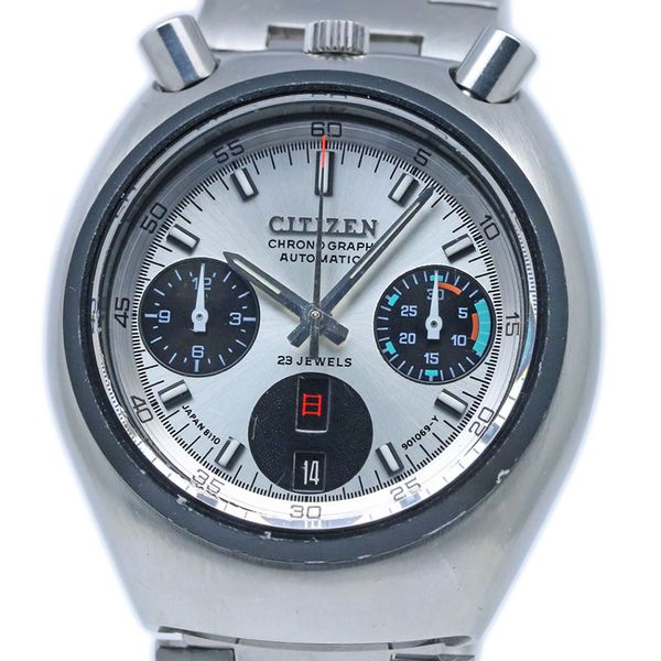 CITIZEN AUTOMATIC FLYBACK CHRONOGRAPH Ref.4-901011 Cal.8110A VINTAGE ...
