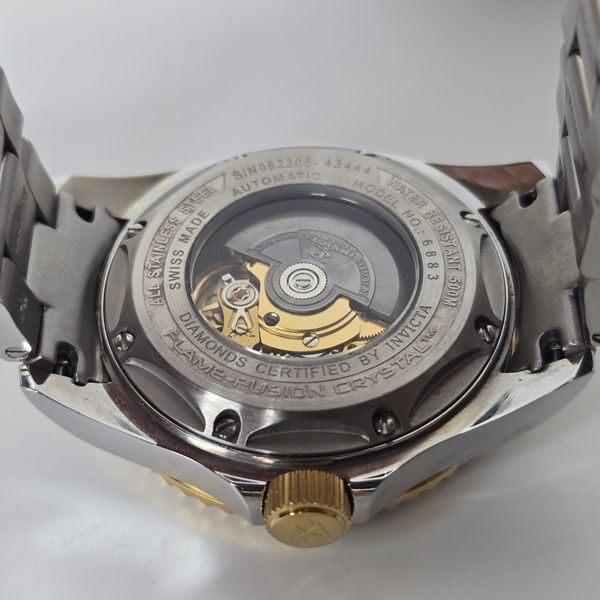 Invicta Reserve Swiss Made Automatic Pro Diver Men's Watch 45mm Blue ...
