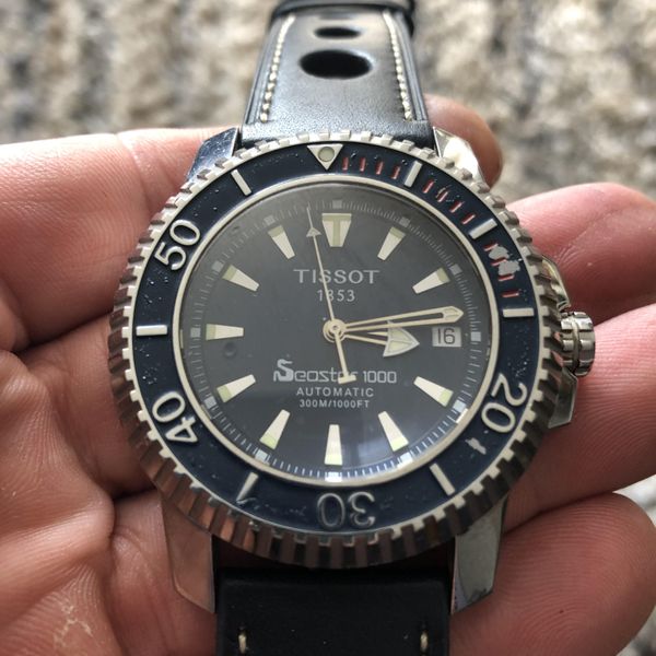 Vintage Tissot Sea star 1000 domed crystal automatic | WatchCharts ...