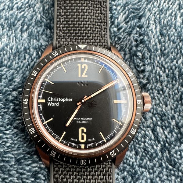 Christopher Ward C65 Black Gold Dive Watch SOLD | WatchCharts Marketplace