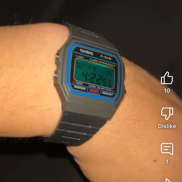 Casio F91W Custom â Radarâ Green Color Tint Mod | WatchCharts Marketplace