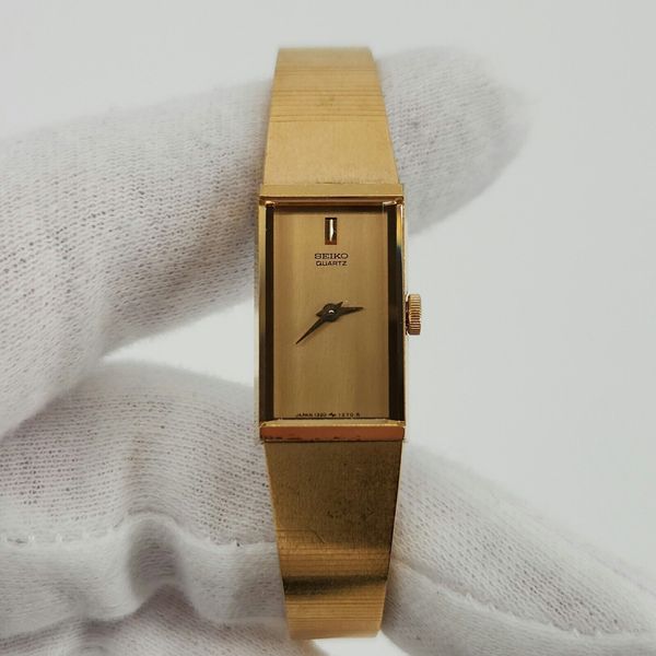 Seiko Ladies Vintage Gold Tone Quartz Dress Watch 1320-5969 | WatchCharts Marketplace