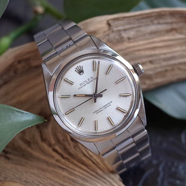 Rolex 1002 1969 SS Oyster perpetual cal.1570 winding bracelet automatic ...