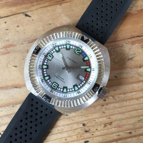 Vintage Cincaset Doxa Lookalike Retro Dive Style Watch Circa1970s ...