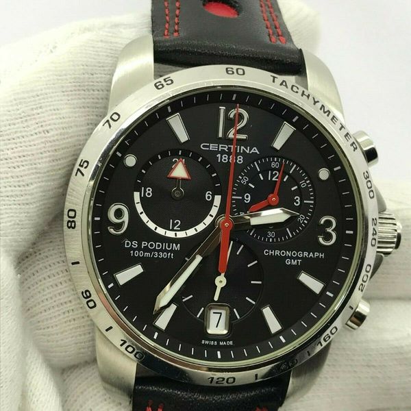 CERTINA DS PODIUM C001639A CHRONOGRAPH GMT QUARTZ MENS 42mm SWISS MADE | WatchCharts Marketplace