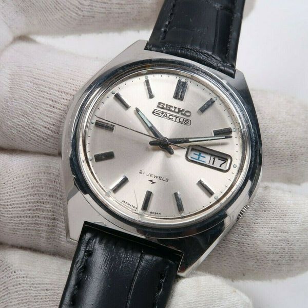 Vintage Seiko 5 ACTUS 7019-8010 AUTOMATIC STAINLESS Mens Watch Japan | WatchCharts