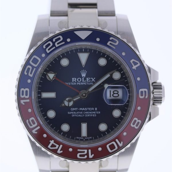 FS:Rolex GMT-Master II Blue dial white gold watch ref 116719 BLRO with ...