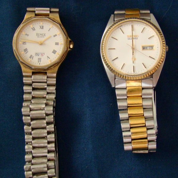 Mens Quartz Watches---Lot of 2, REMEX & SEIKO | WatchCharts