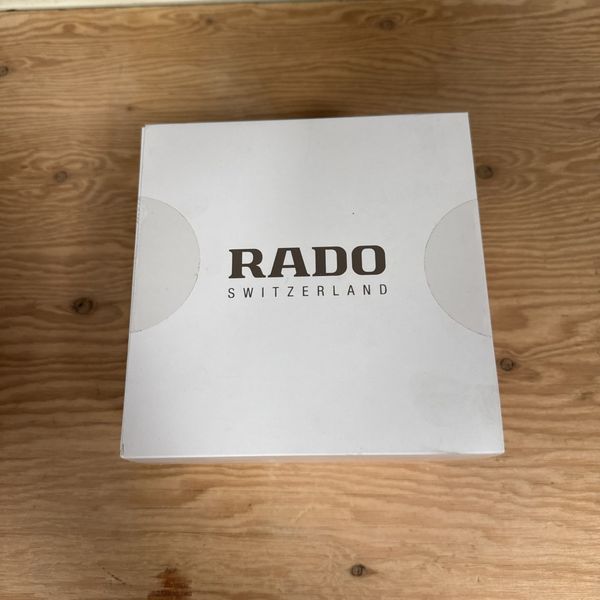 *New* Rado Florence Classic Black Dial Unisex Watch/Crystal Sapphire ...
