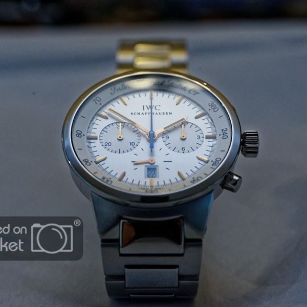 IWC MECA-QUARTZ GST CHRONOGRAPH 3727 SILVER DIAL | WatchCharts