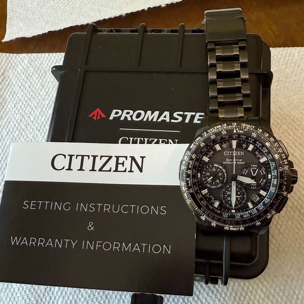 Citizen Promaster Navihawk GPS Super Titanium-CC9025-85E | WatchCharts ...