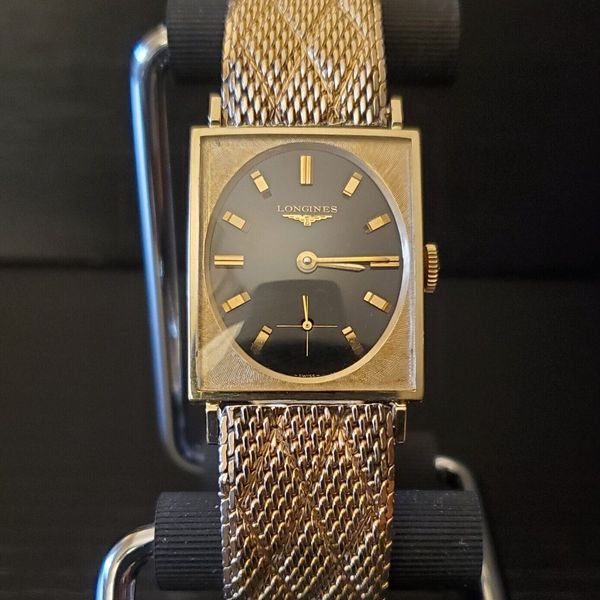 Gorgeous 1965 Longines 1137-370, Kreisler Bracelet, Box with Silk Promo ...