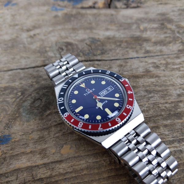 [WTS] Timex Q Timex Blue Dial w/ Jubilee Bracelet | WatchCharts Marketplace