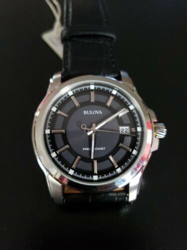 Bulova Men's 96B158 Precisionist Leather Strap.. "BRAND NEW WITH BOX ...