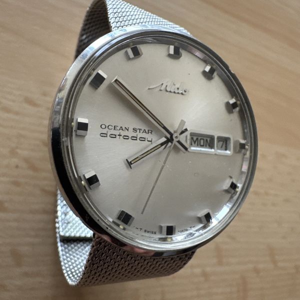 Mido Ocean Star Datoday Men's Watch Automatic | WatchCharts Marketplace