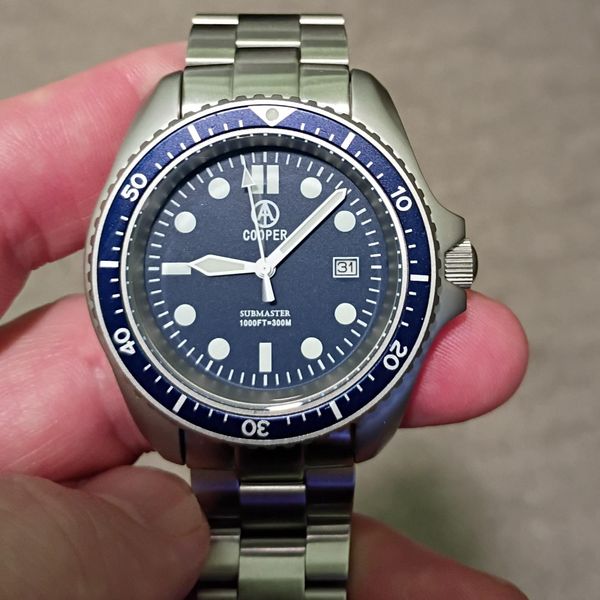 [WTS] - Cooper Submaster dive watch | WatchCharts Marketplace