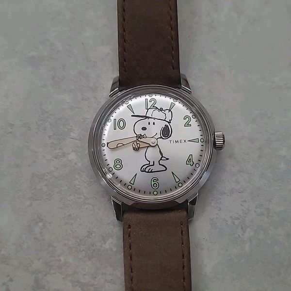 Timex Men's Watch Peanuts Snoopy Quartz Bracelet TW2R94900 Snoopy ...
