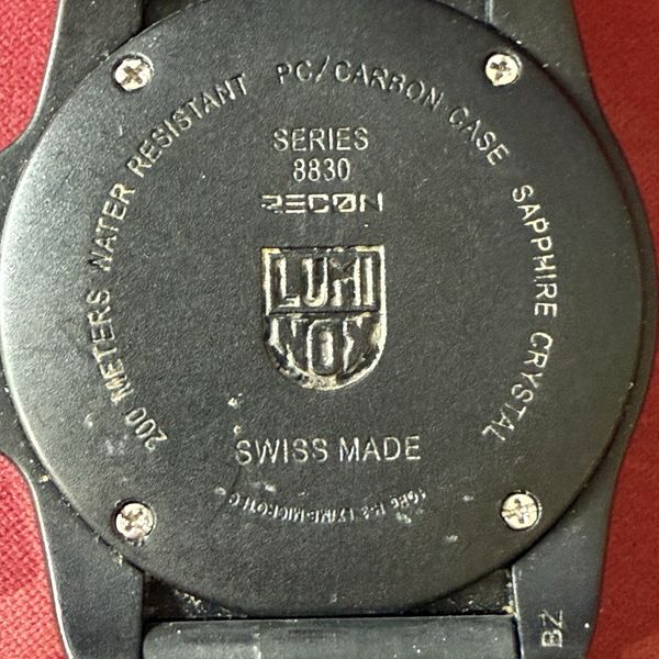 Luminox Land Recon Series 8830 Watch w/ Compass No Box Pre Owned Needs New Band | WatchCharts ...