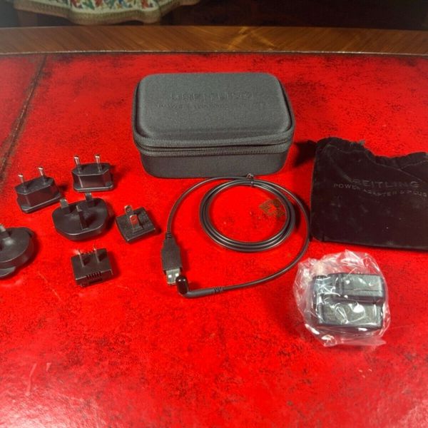 Breitling Charging kit, set charger, cable and plugs for Exospace B55 ...