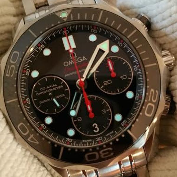 OMEGA SEAMASTER CHRONO 41.5 MM MINT $2699.00 | WatchCharts Marketplace
