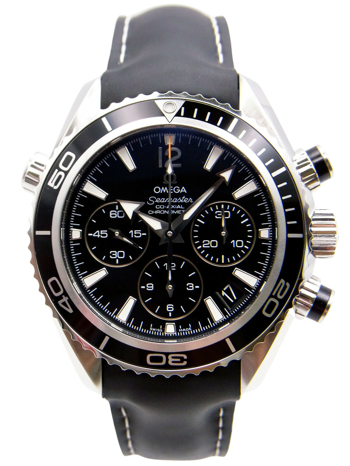 Omega Seamaster Planet Ocean 600M Co-Axial 37.5 Chronograph (222.32.38 ...