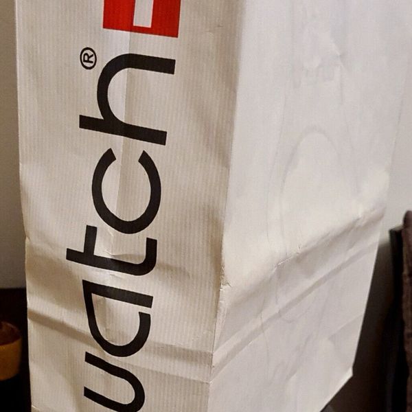 SWATCH SPECIAL/MERCHANDISE-BAG /WATCH SWATCH SYMBOL-VERY RARE-2000 ...
