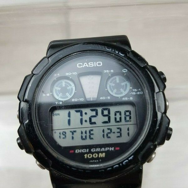 Vintage Casio Digital Watches DIGI GRAPH 828 DGW-30 | WatchCharts ...