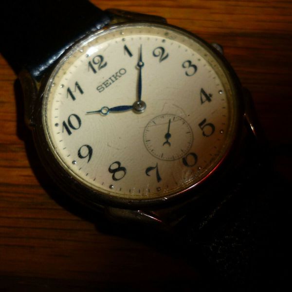 Rare Vintage Men's Seiko 7N07-9000 Quartz Men's Watch 35mm With Sub ...